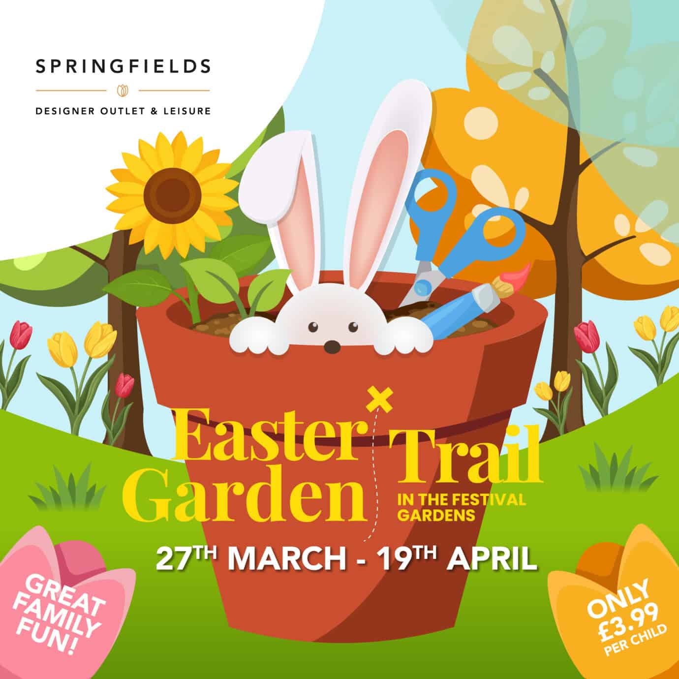 Easter Garden Trail 2026 | Springfields, A16 Spalding